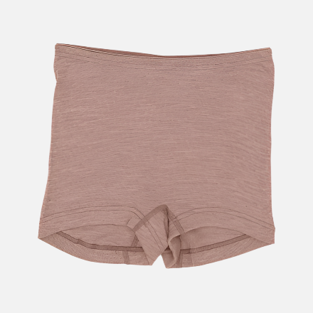 Boxeri dama Engel din lana merinos organica si matase naturala, Roz pa