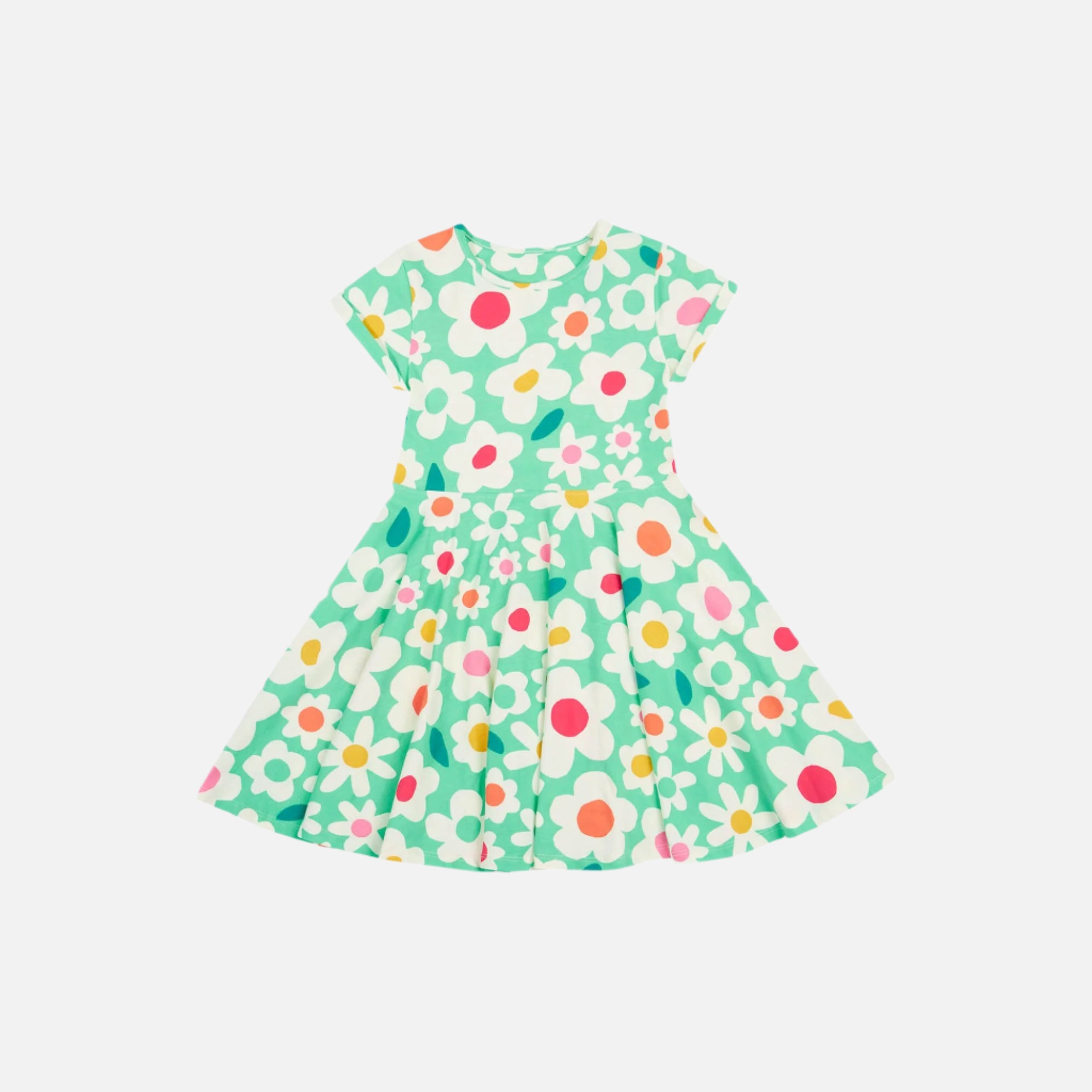 Rochie curcubeu din bumbac organic|Frugi