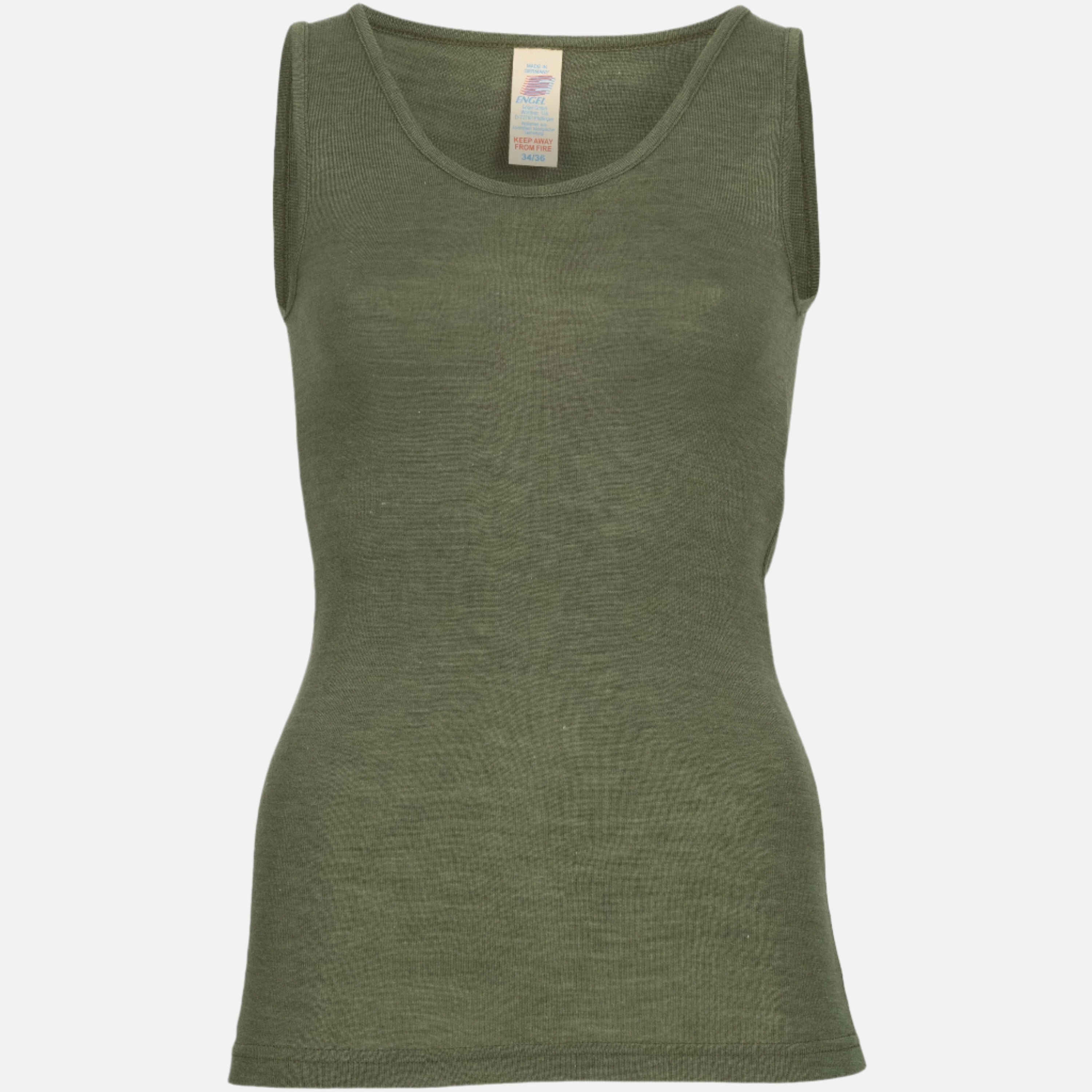 Maiou dama Engel lana merinos 100% organica si matase naturala, Olive