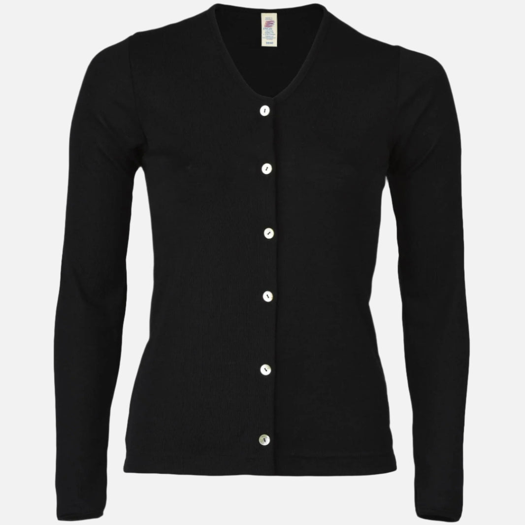 Helanca dama Engel din lana merinos organica și matase naturala, Rosu