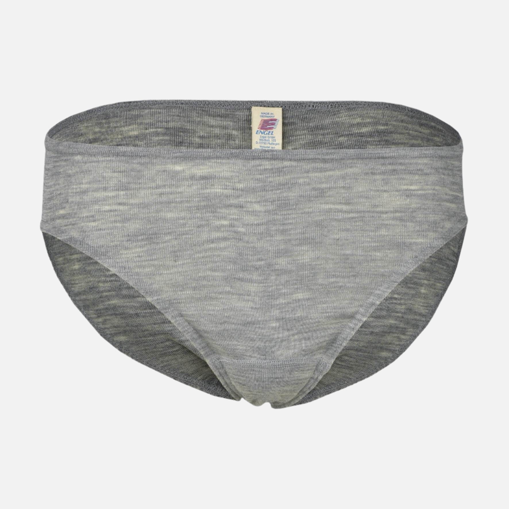 Chiloti dama Engel din lana merinos organica si matase naturala, Gri M